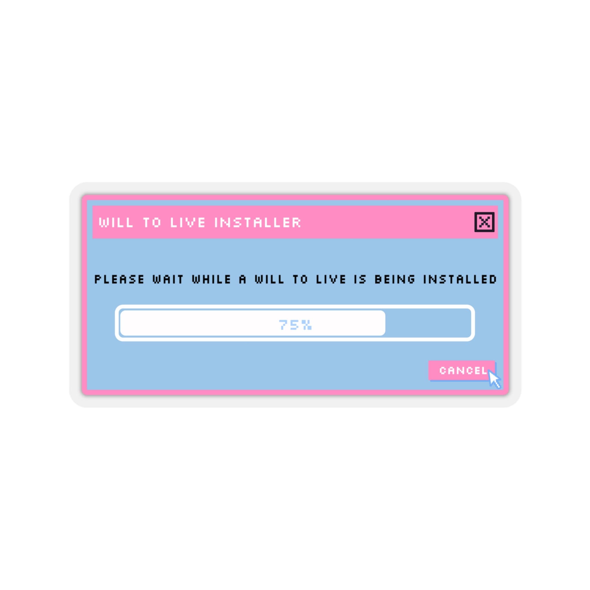 Retro Sticker, Windows Error Sticker, Error Sticker, Pop Window, Y2k ...