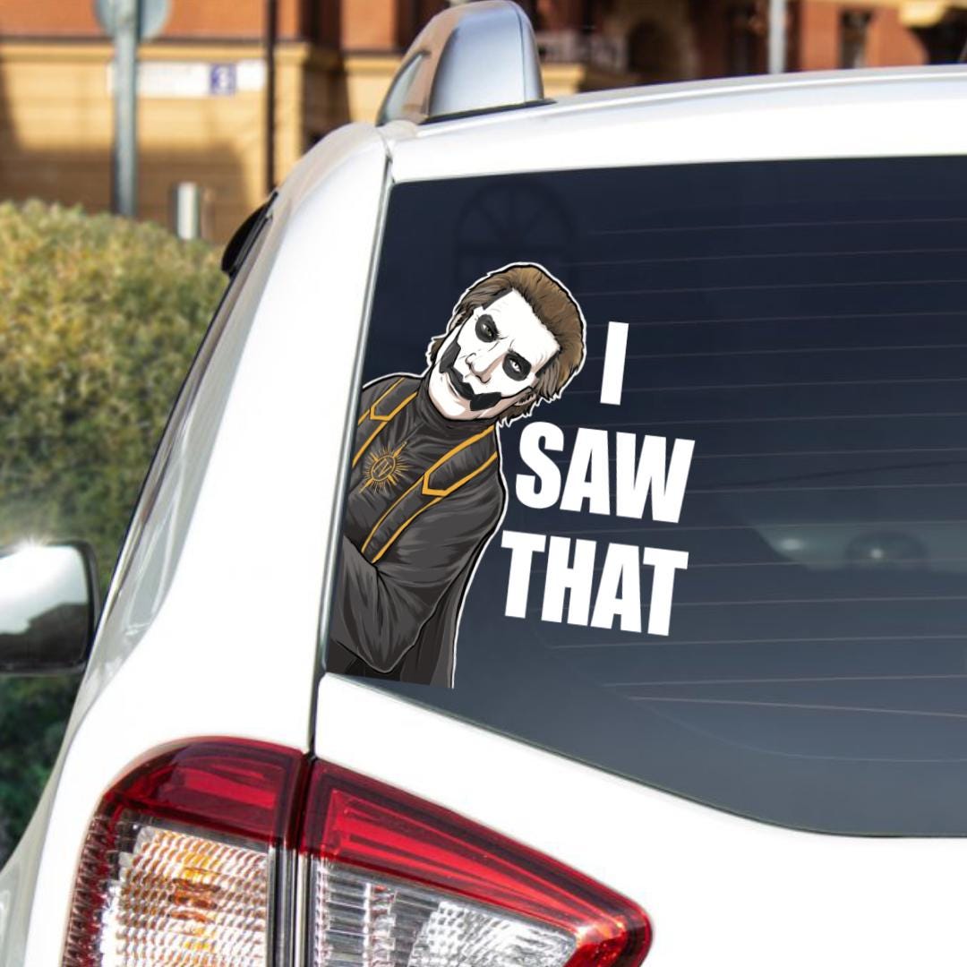 I Saw That Sticker - LARGE Version - Etsy