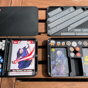 DIGITAL: Shatterpoint Force Trays - All-in-one Storage **stl File Only ...