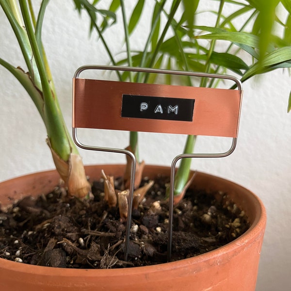 Plant Name Tags - Etsy