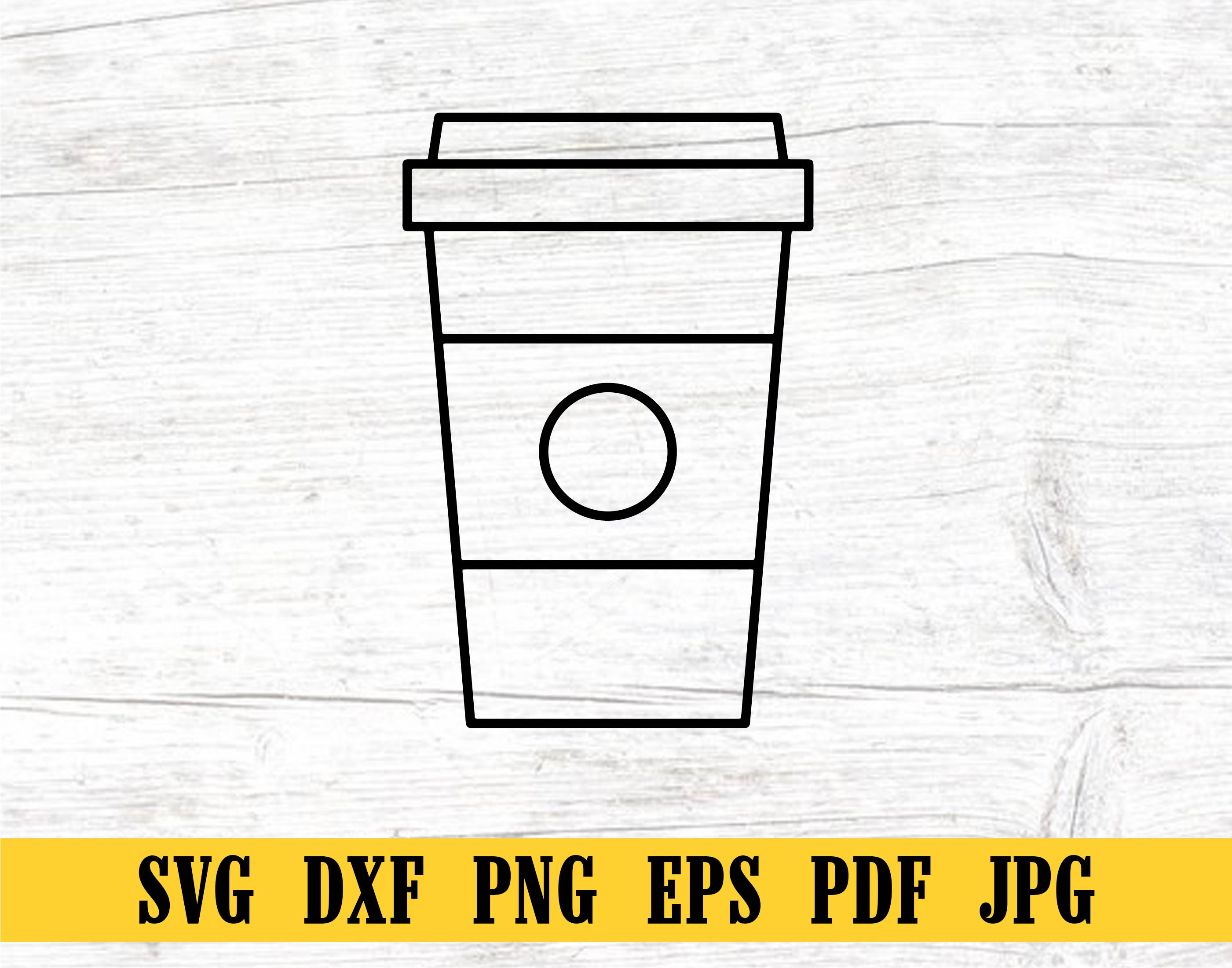 Coffee Cup SVG Files, Coffee Cut Files, Coffee Cafe , Coffee to Go ...