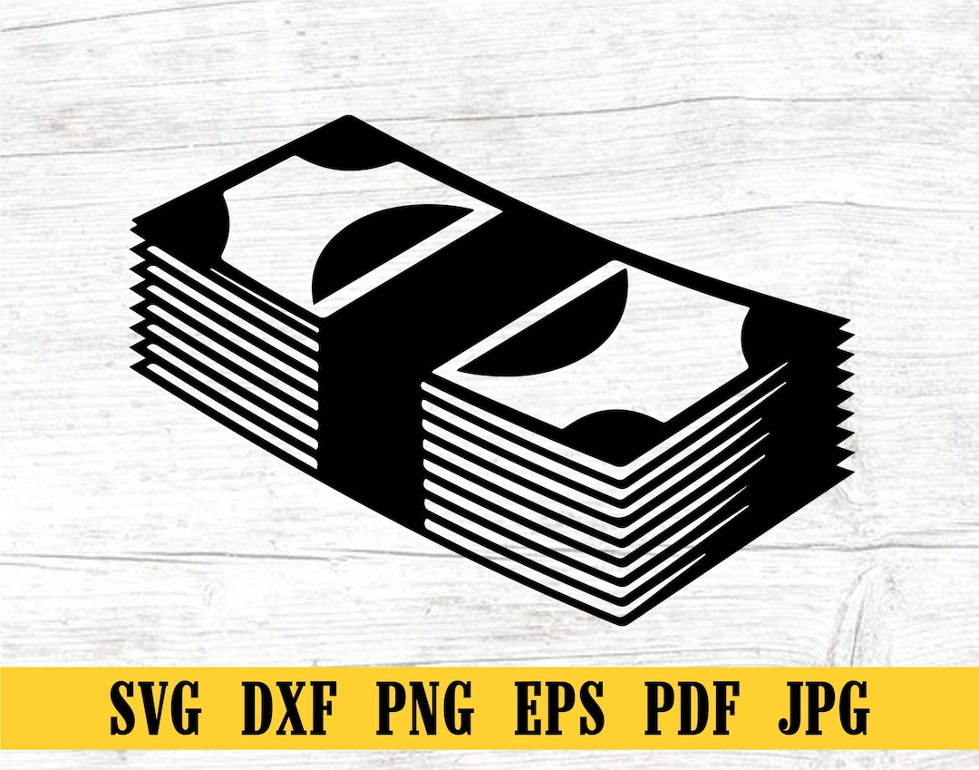Money SVG, Cash Svg, Dollar Svg, Money Cut File, Money DXF, Money PNG ...