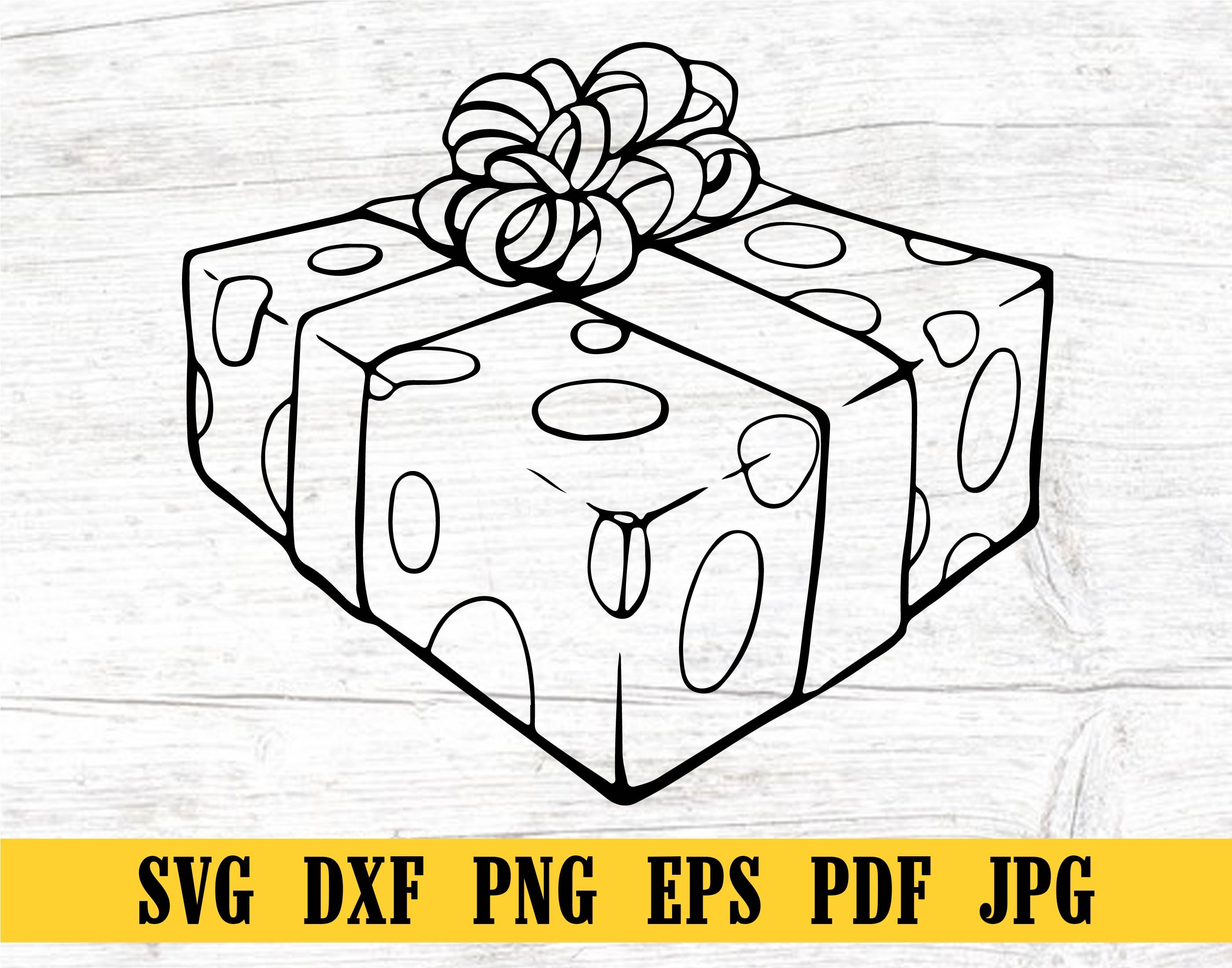 Present SVG, Gift Svg, Gift Box Svg, Ribbon SVG, Png, Svg Files for ...