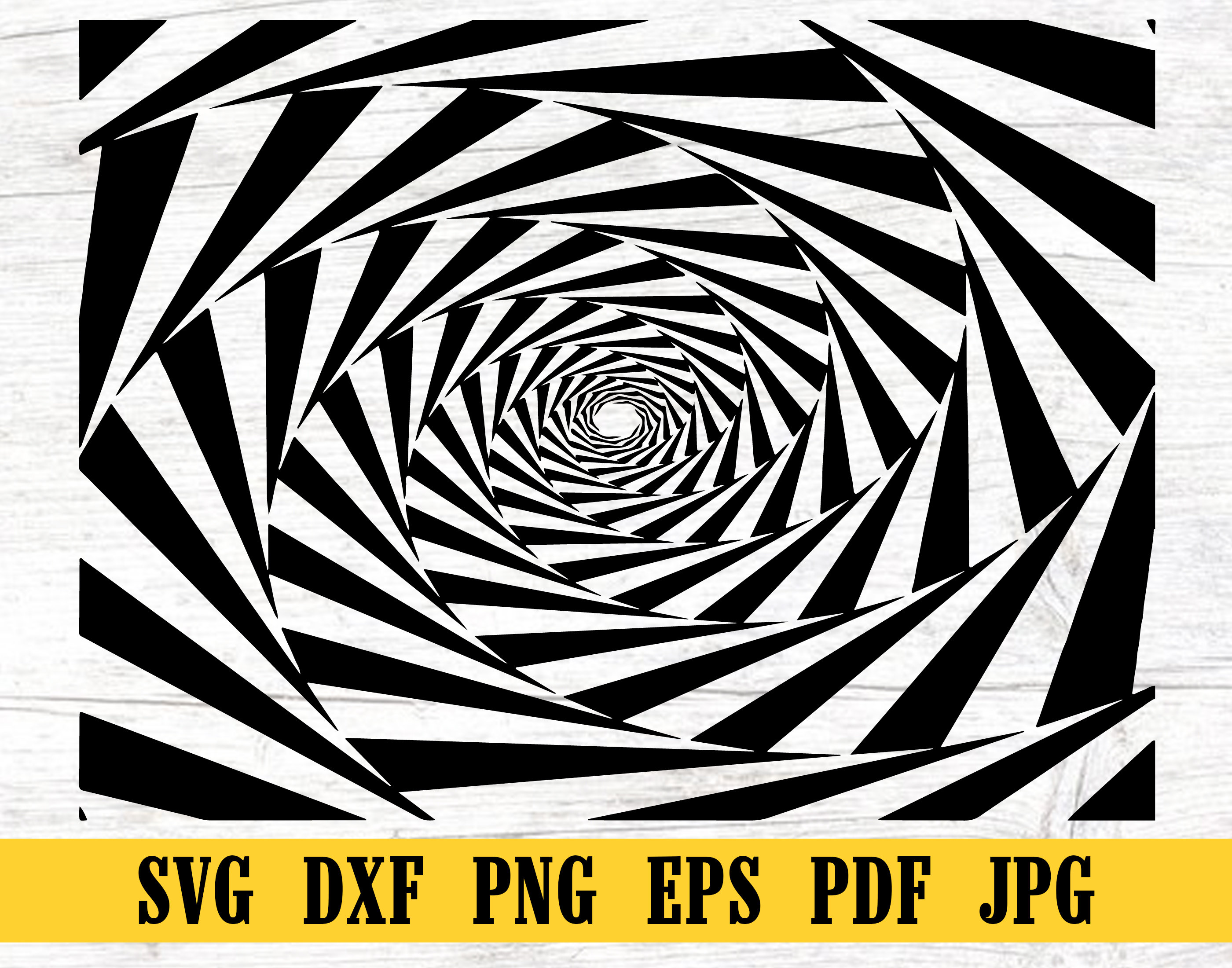 Hypnosis Spiral Svg, Wrapped Spiral Svg, Mesmerism Svg, Cricut Svg, Svg ...