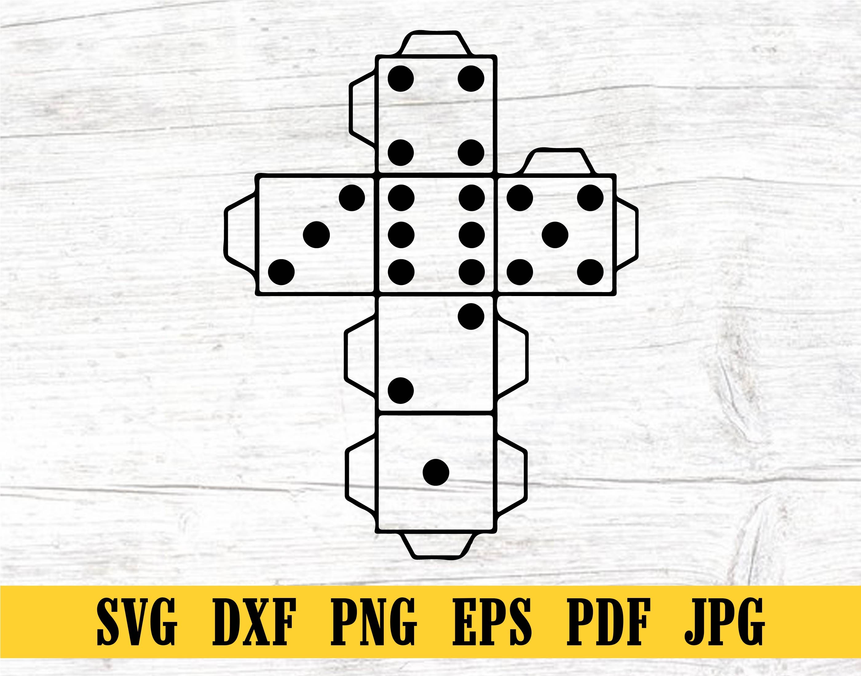 Dice SVG, Dice DXF, Dice PNG, Dice Clipart, Dice Silhouette, Dice Cut ...
