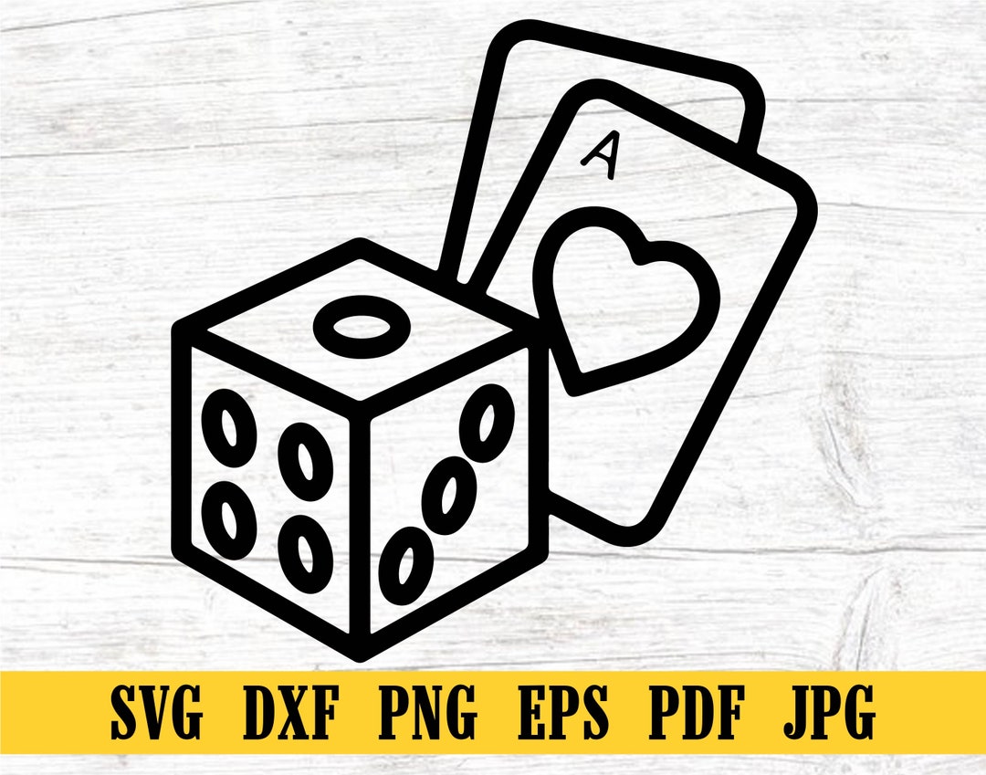 Poker Cards and Dice, Playing Cards Svg ,poker Cards Svg ,aces Svg ...