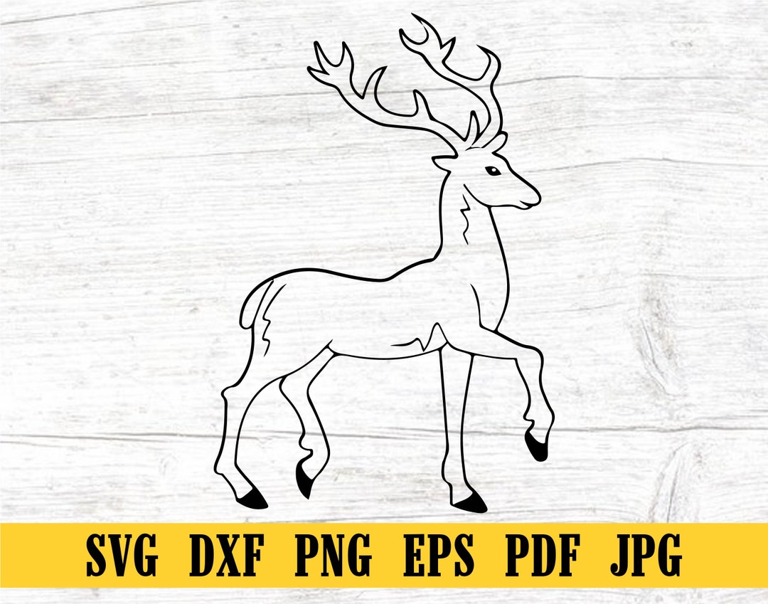 Deer Svg Deer Clipart Deer Png Deer Head Deer Cut Files - Etsy Australia