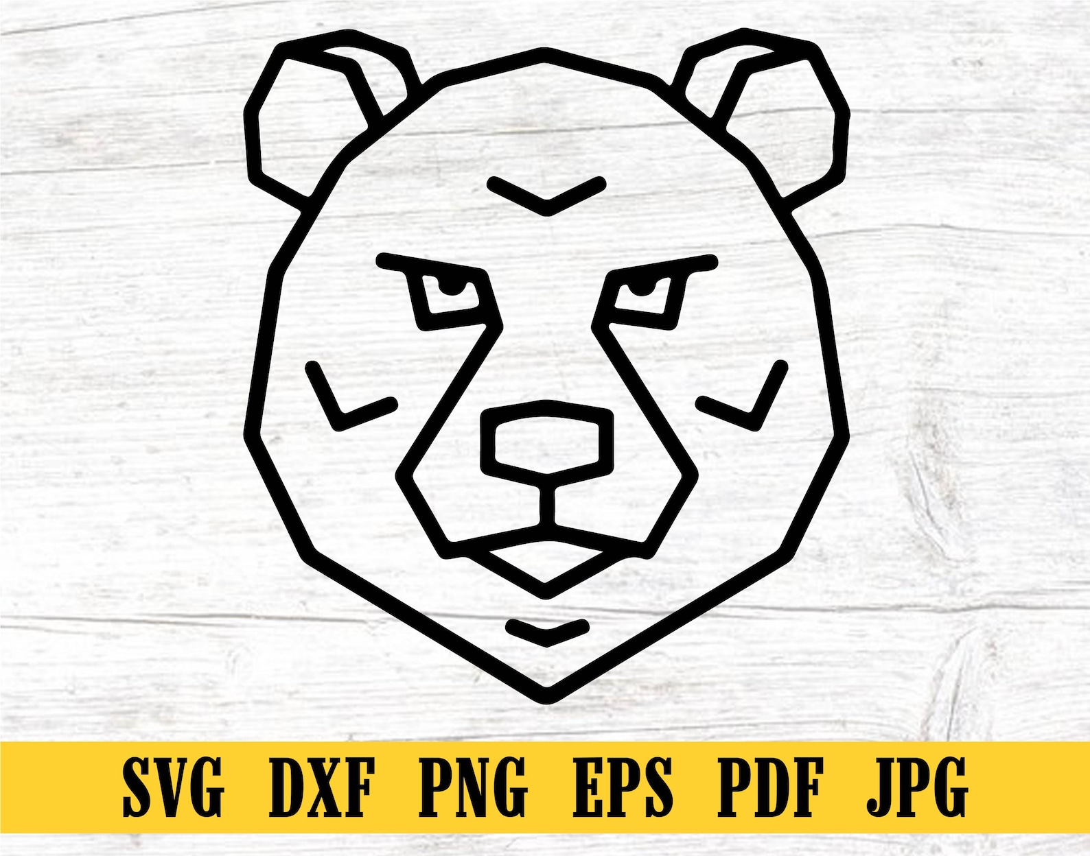 Bear Svg, Bear Clipart, Bear Png, Bear Head, Bear Cut Files for Cricut ...