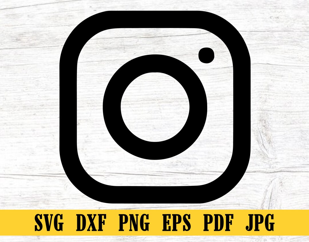 Instagram Svg, Social Media Svg, Social Media Icon, Instagram Cricut ...