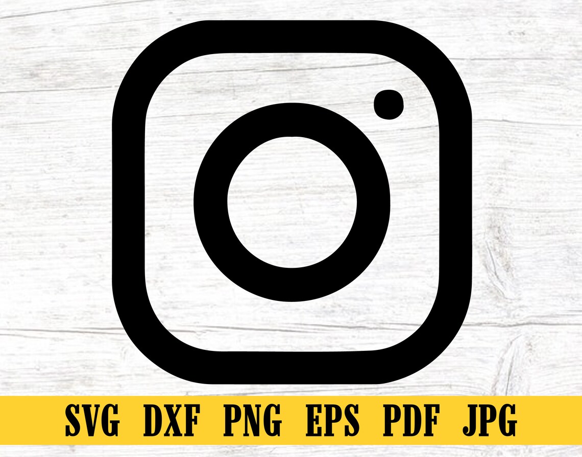 Instagram Svg, Social Media Svg, Social Media Icon, Instagram Cricut ...