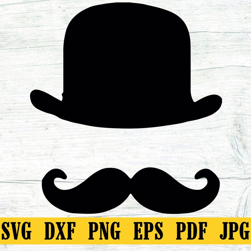 Mustache Clip Art - Etsy