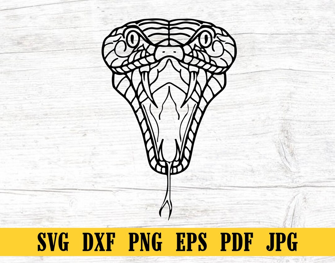 Angry Viper Snake Svg, Viper Svg, Snake Mascot Svg, Snake Svg, Viper ...