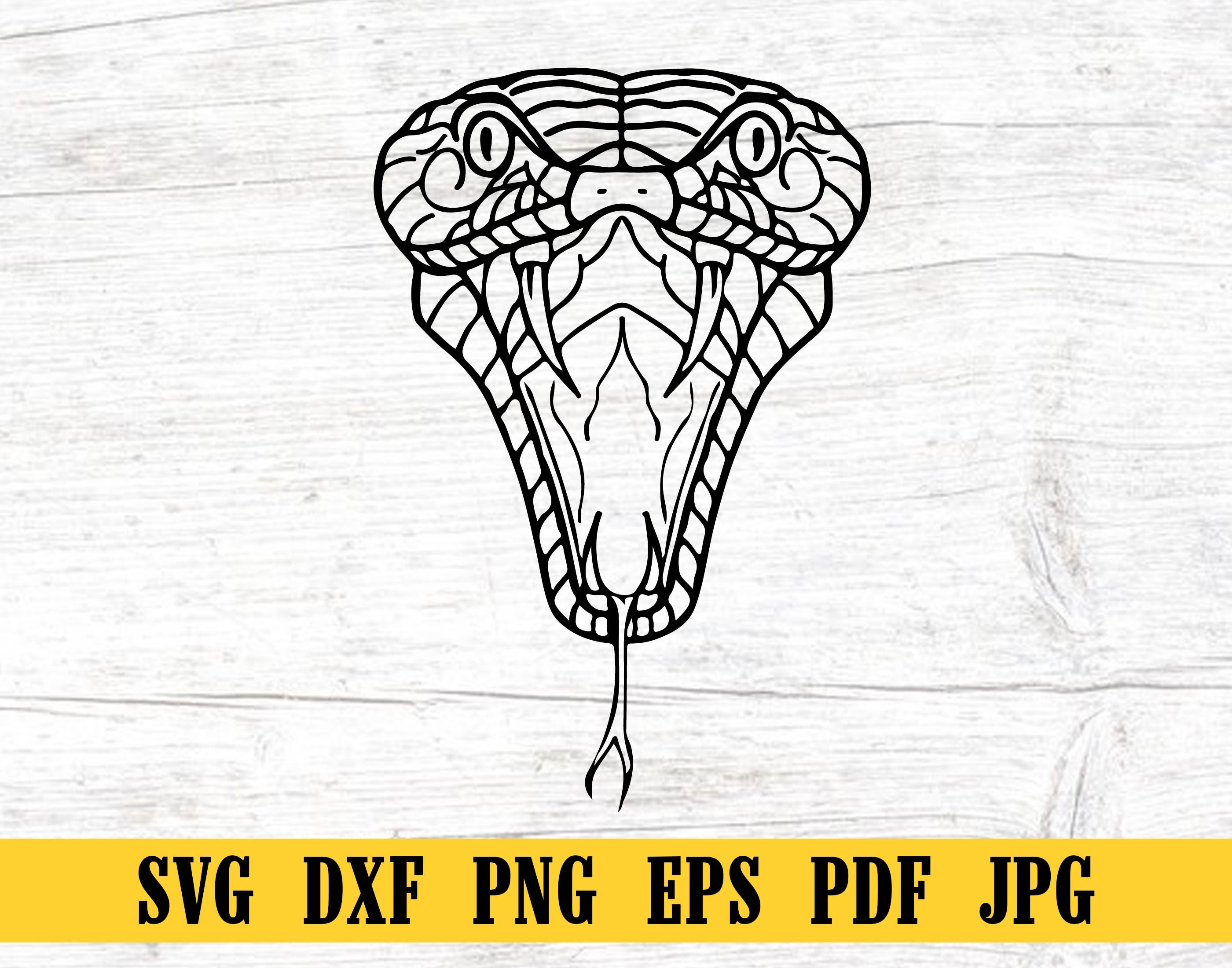 Angry Viper Snake Svg, Viper Svg, Snake Mascot Svg, Snake Svg, Viper ...