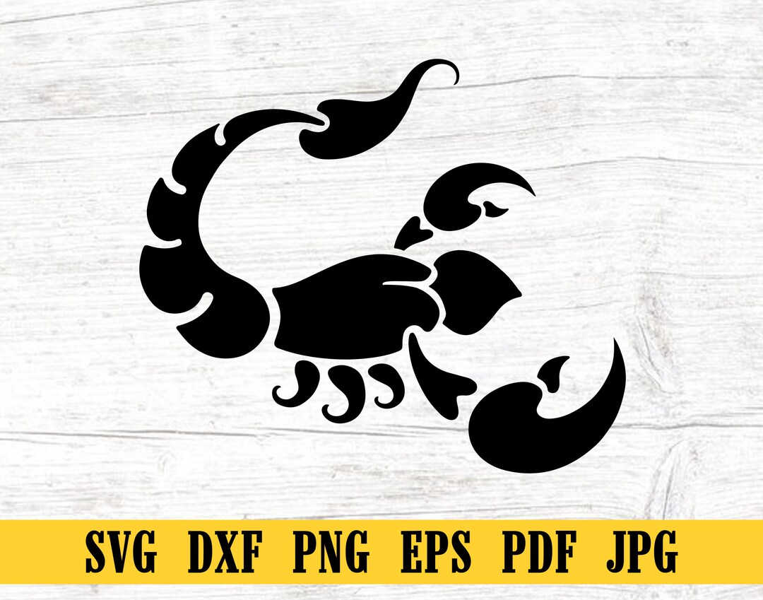 Scorpion Svg,scorpion Clipart,animal Svg,scorpion Svg Cutting File for ...