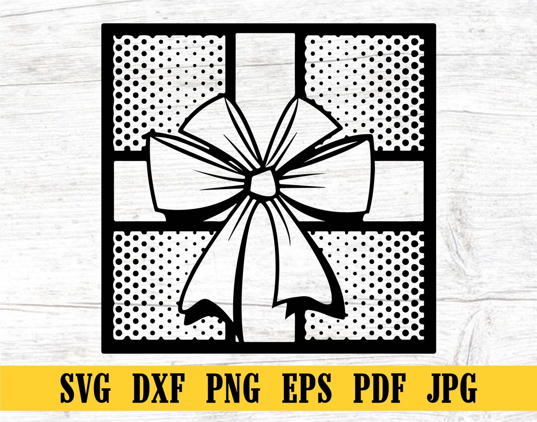 Present SVG, Gift Svg, Gift Box Svg, Ribbon SVG, Png, Svg Files for ...