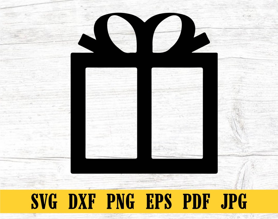 Present SVG, Gift Svg, Gift Box Svg, Ribbon SVG, Png, Svg Files for ...