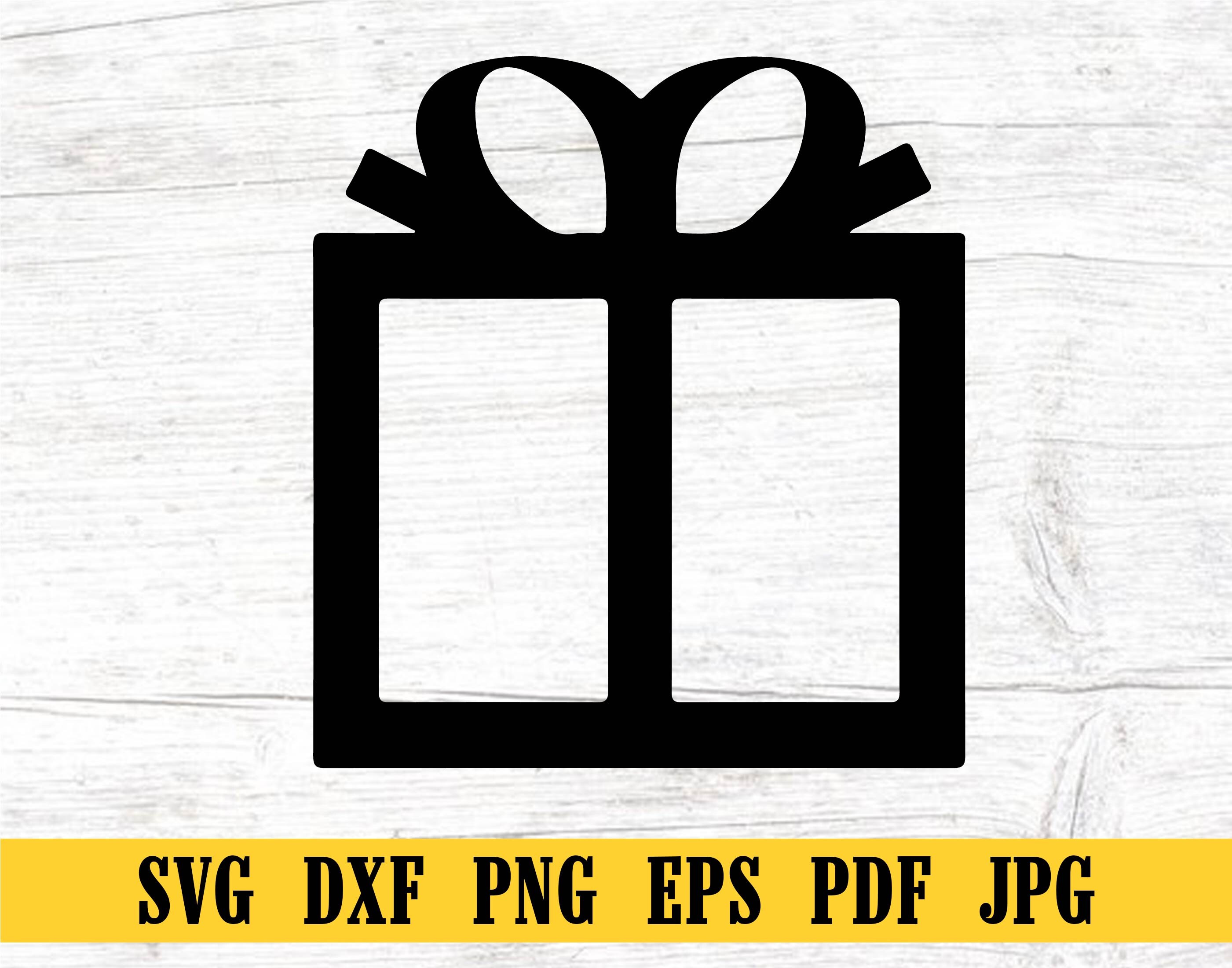 Present SVG, Gift Svg, Gift Box Svg, Ribbon SVG, Png, Svg Files for ...