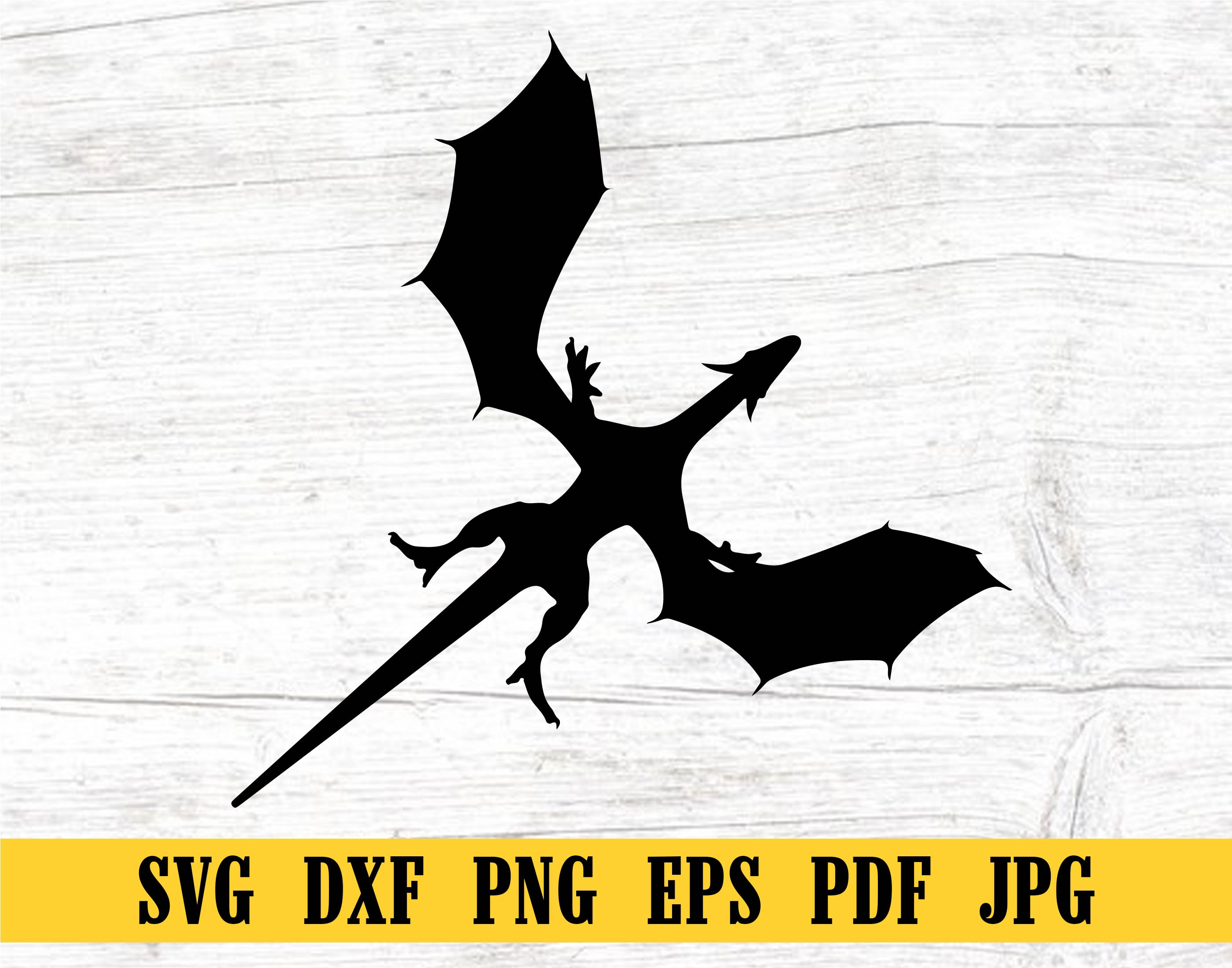 Dragon SVG, Dragon DXF, Dragon PNG, Dragon Clipart, Dragon Silhouette ...