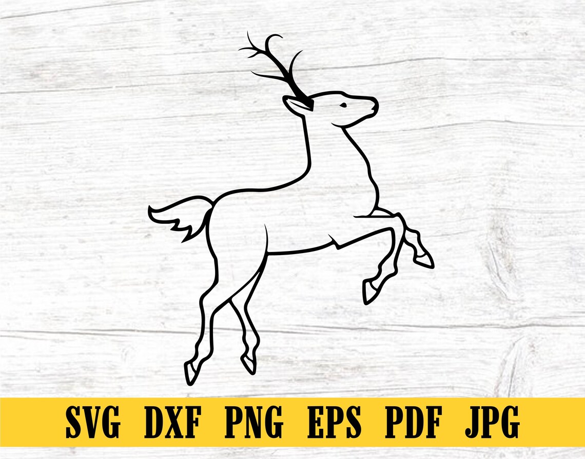 Deer Svg, Deer Clipart, Deer Png, Deer Head, Deer Cut Files for Cricut ...