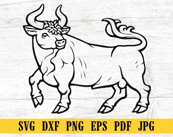 Bull Head SVG, Bull Head Png, Bull Clipart, Bull Cut File, Bull Stencil ...