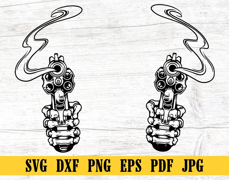 Two Guns Svg Gunpoint SVG Pistol SVG handgun SVG Gun Svg - Etsy