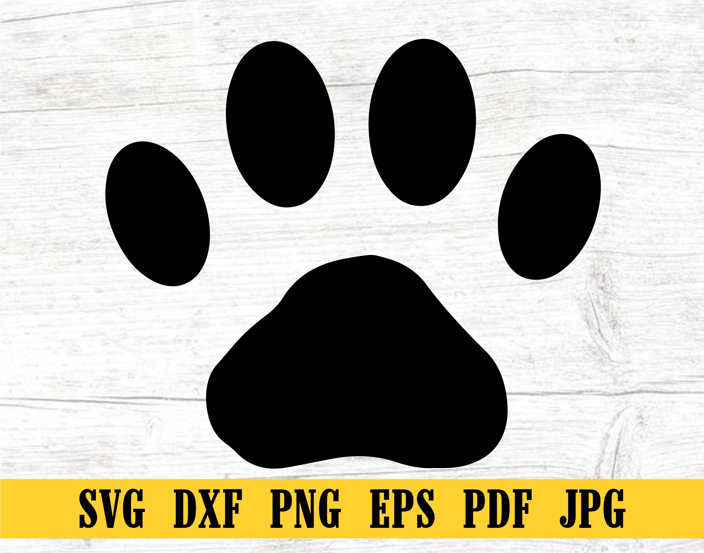 Paw SVG, Cat Paw Svg, Dog Paw Svg, Pet Paw Svg ,animal Paw Svg ...
