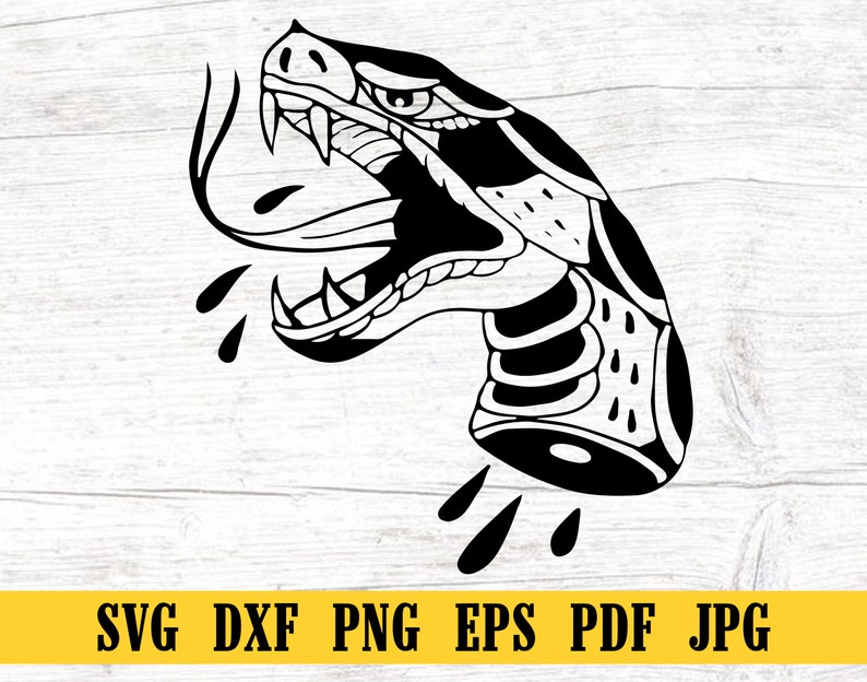 Angry Viper Snake Svg, Viper Svg, Snake Mascot Svg, Snake Svg, Viper ...