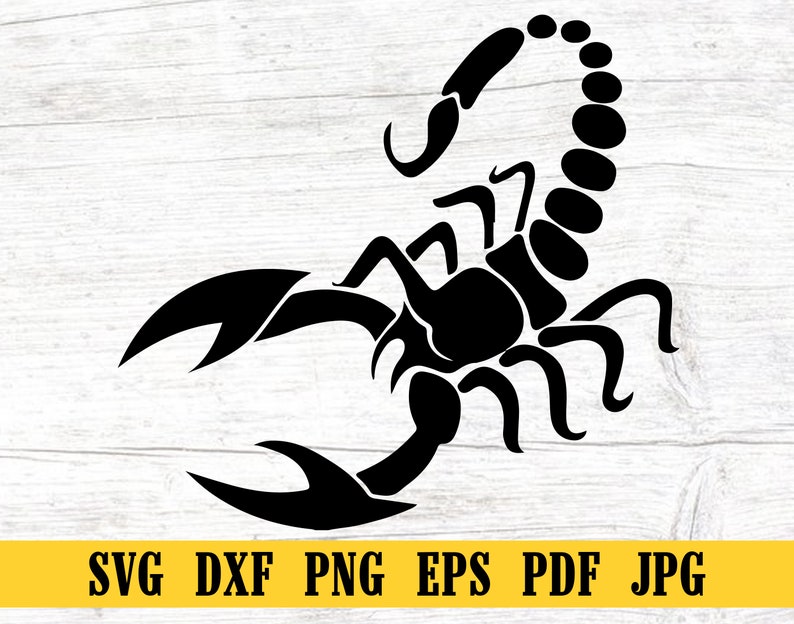 Scorpion Svg,scorpion Clipart,animal Svg,scorpion Svg Cutting File for ...