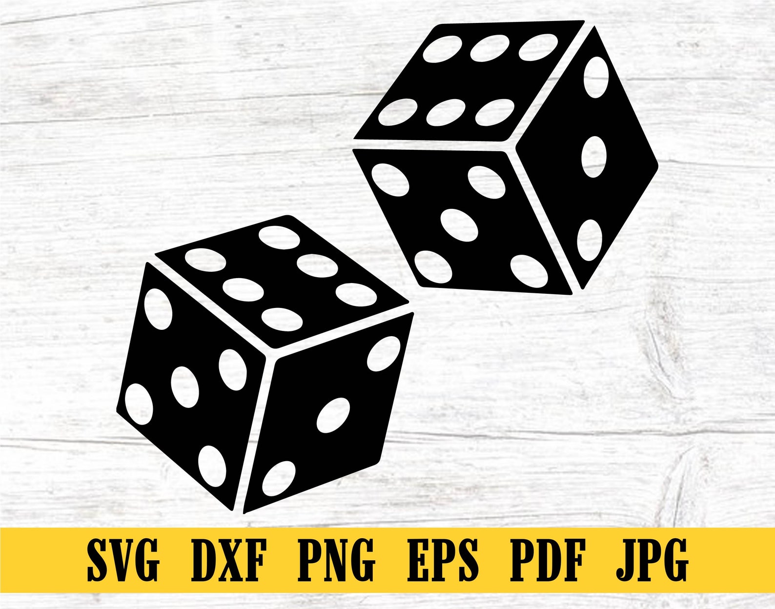 Dice Svg, Two Dice Svg, Casino Svg, Gambler Svg, Gambling Svg, Las ...