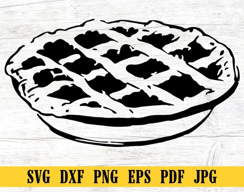 Pie SVG, Apple Pie Svg, Cherry Pie Svg, Pie Clipart, Pie Files for ...