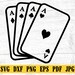 Ace of Spades SVG & PNG Digital Files, Vector Graphic Design Print ...