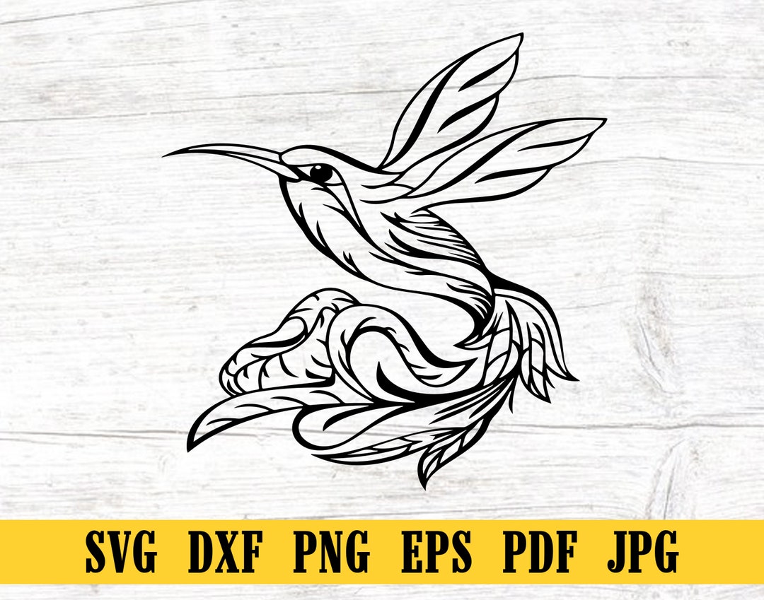 Hummingbird Svg Png, Bird SVG PNG, Hummingbirds Svg, Humming Bird Cut ...