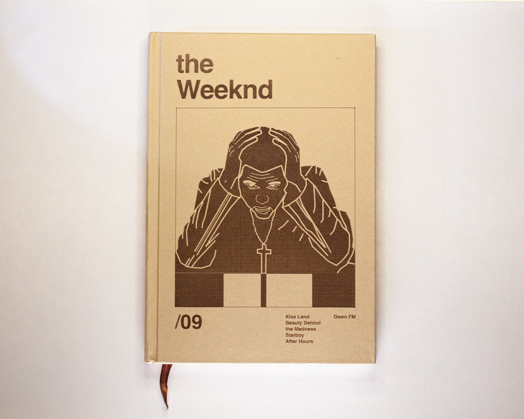 The Weeknd Music Notes Measures 8.3 X 5.7 200 - Etsy