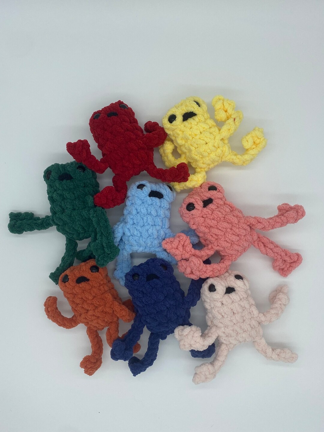 Crochet Stuffed Baby Frog - Etsy