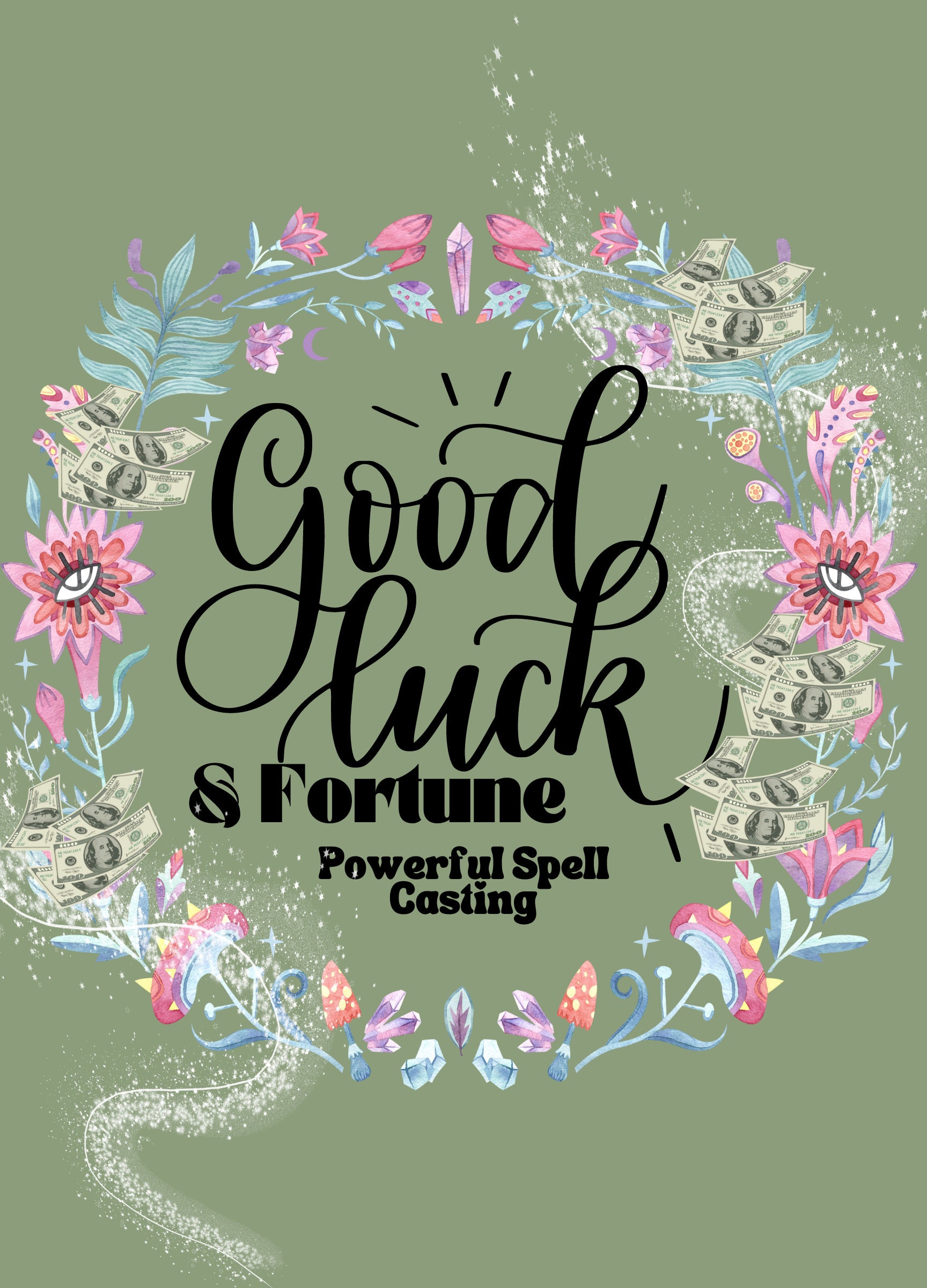 Good Luck and Fortune Powerful Spell by Experienced White - Etsy