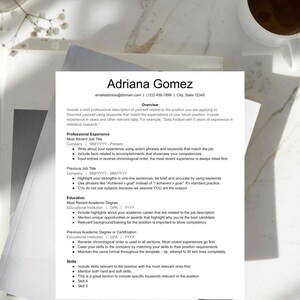 Executive Resume Template for Word, ATS Friendly Resume Template, CV ...
