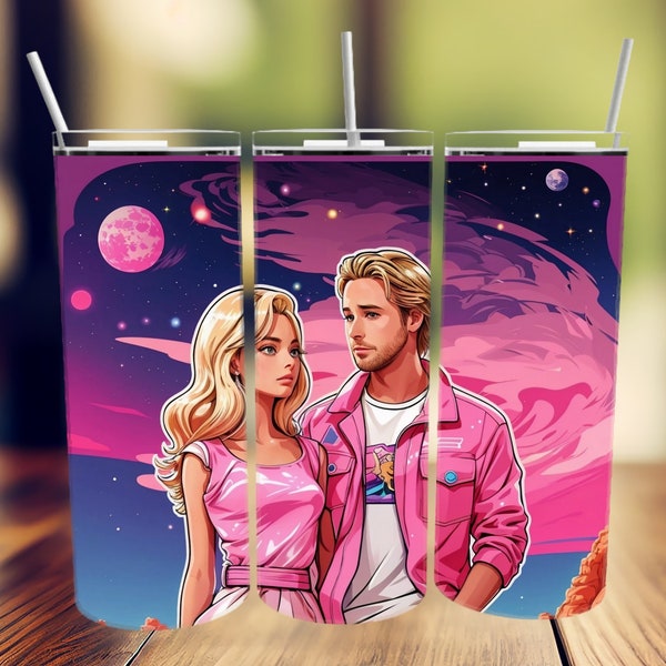 Barbie and Ken Tumbler Wrap Sublimation - Etsy