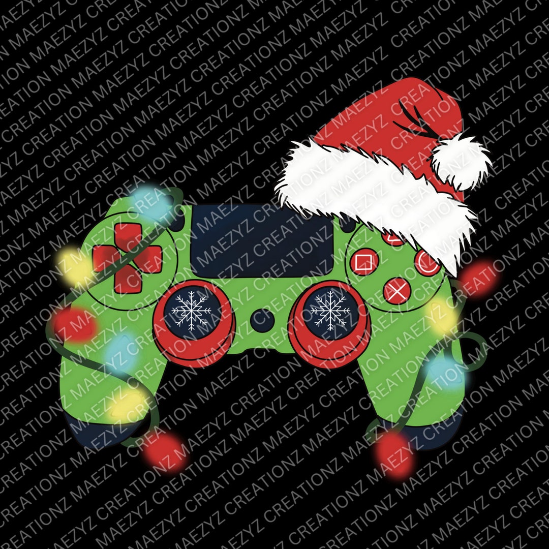 Gaming Christmas PNGS Controller - Etsy