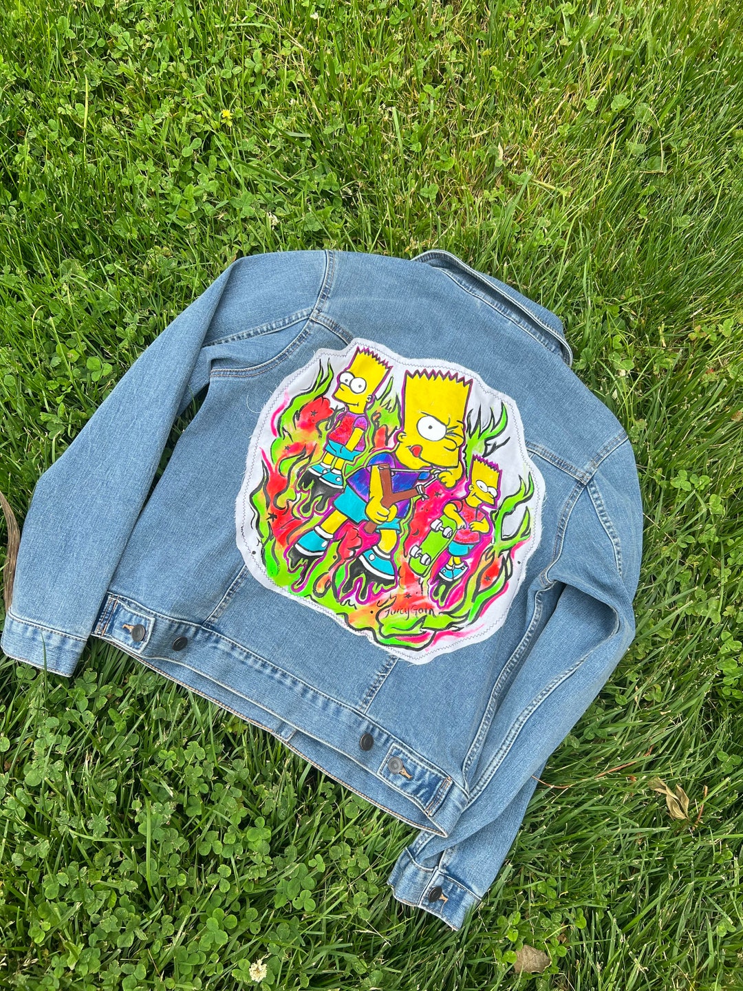 BART Simpson Jacket -SM/MD - Etsy