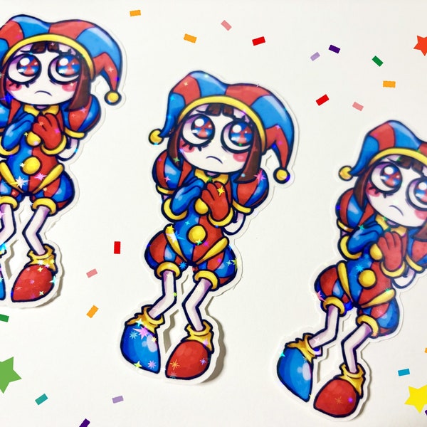 Pomni Stickers - Etsy