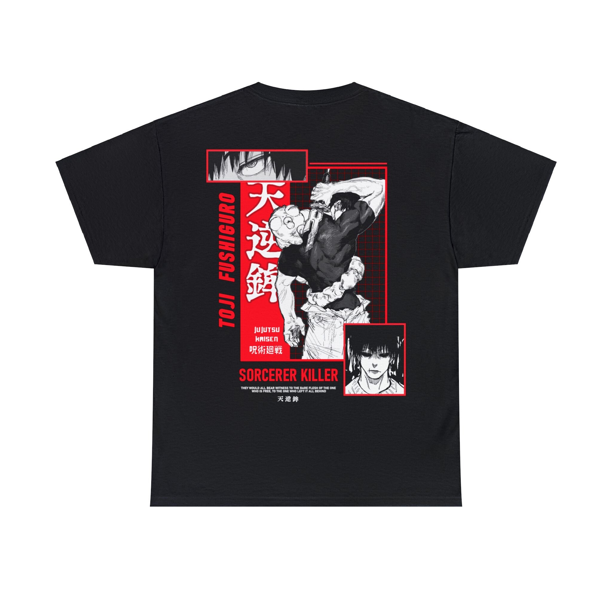 Toji T-shirt, Jujutsu Kaisen Shirt, Anime Tshirt, JJK T-shirt, Anime T ...