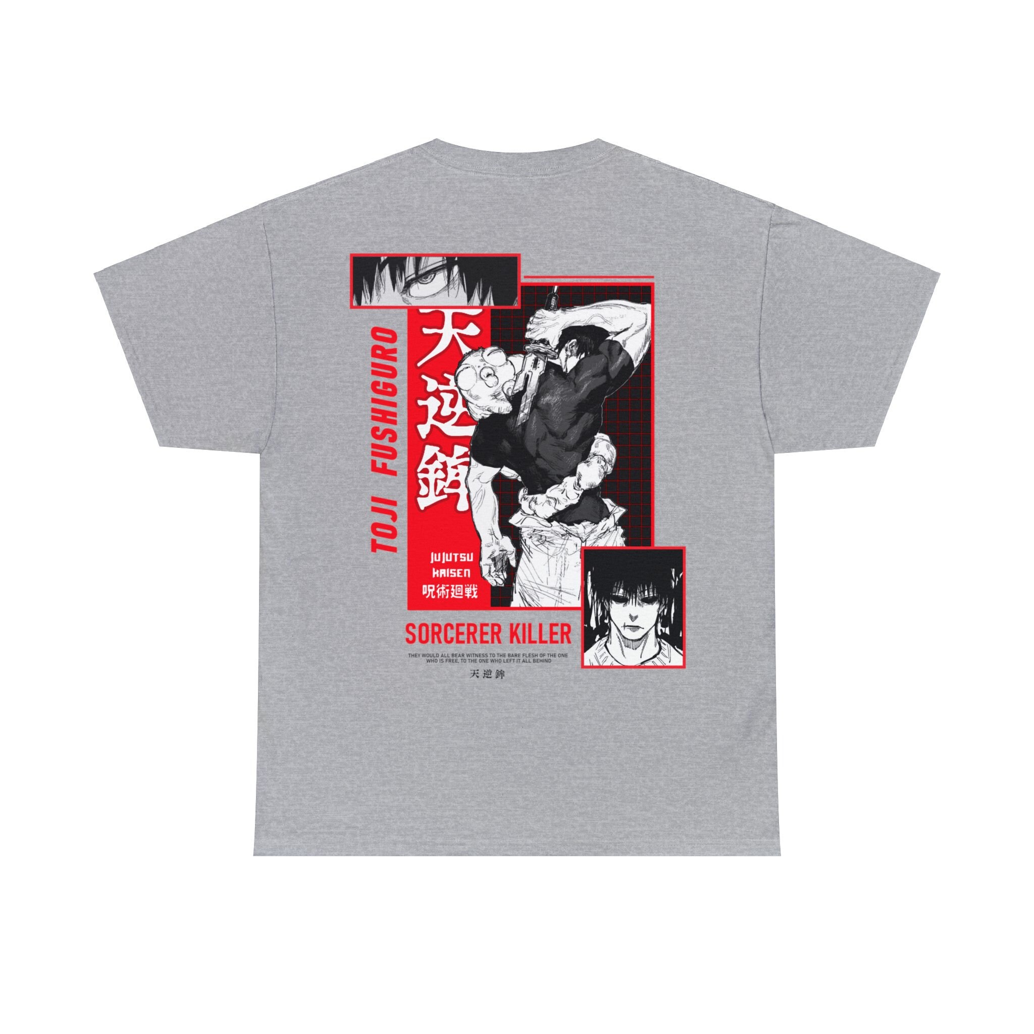 Toji T-shirt, Jujutsu Kaisen Shirt, Anime Tshirt, JJK T-shirt, Anime T ...