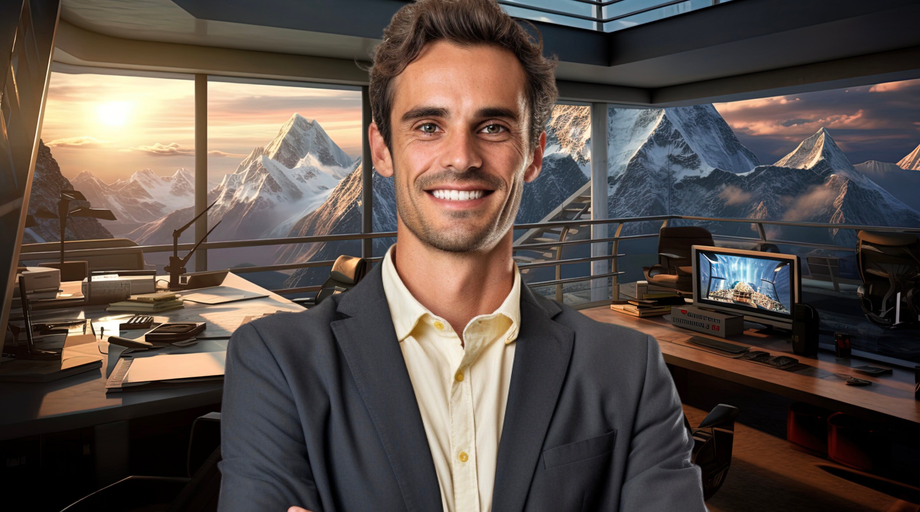 Mount Everest Office Zoom Background 5 Pack! Unique Zoom Backgrounds ...