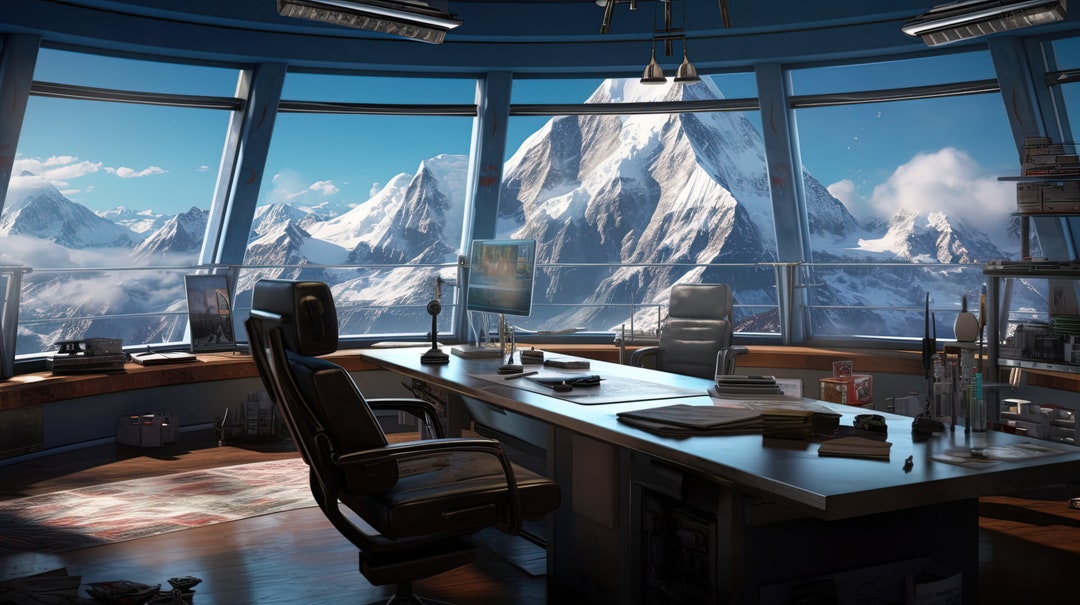 Mount Everest Office Zoom Background 5 Pack! Unique Zoom Backgrounds ...