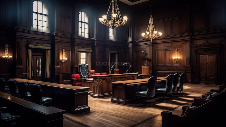 20 Pack of Courtroom Courthouse Zoom Backgrounds, Version 1! Unique ...