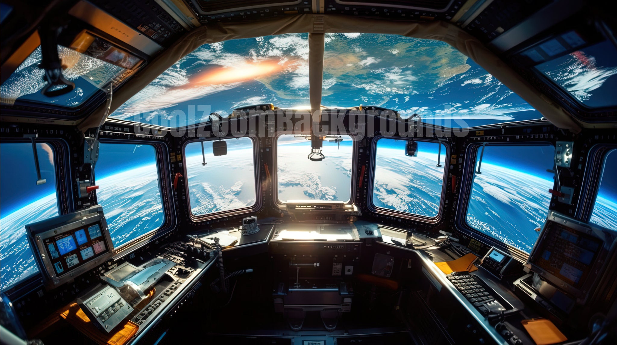 International Space Station Zoom Background 4 Pack! Unique Zoom ...