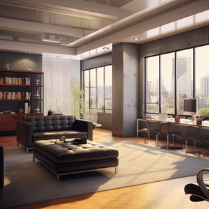 7 Pack of Modern Lawyer Law Firm Office Style Zoom Backgrounds! Unique ...