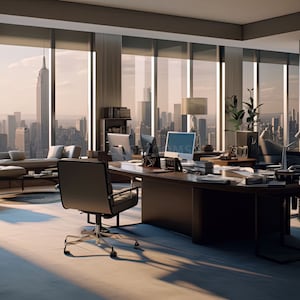 7 Pack of Modern Lawyer Law Firm Office Style Zoom Backgrounds! Unique ...