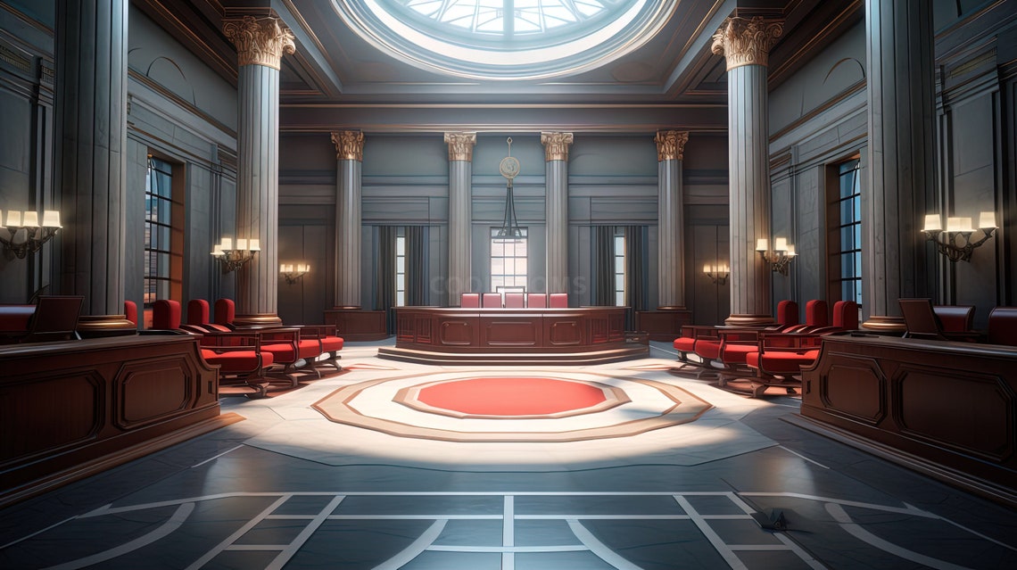 20 Pack of Courtroom Courthouse Zoom Backgrounds, Version 1! Unique ...