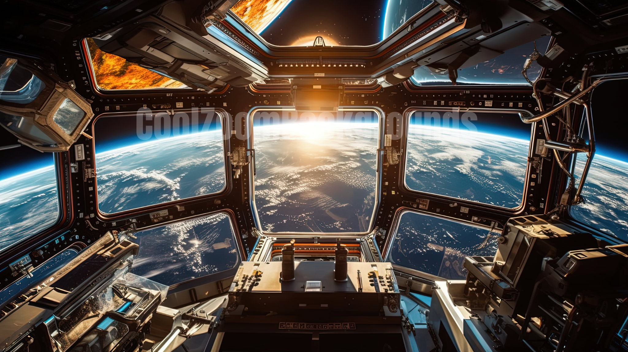 International Space Station Zoom Background 4 Pack! Unique Zoom ...